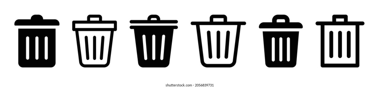 6 258 рез по запросу No Trash Bin Icon — изображения стоковые фотографии и векторная графика