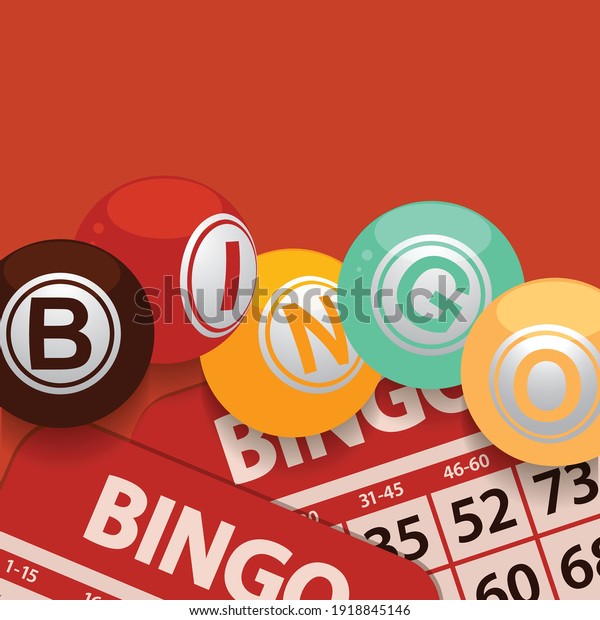 Bingo Balls Letters Stating Word Bingo Stock Vector (Royalty Free ...