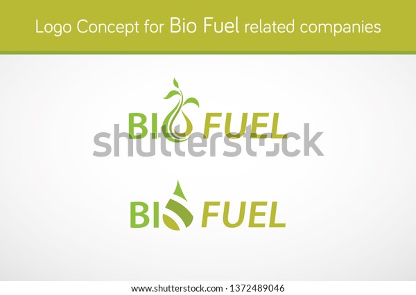 Bio Fuel Logo Concept Stock Vector (Royalty Free) 1372489046 | Shutterstock