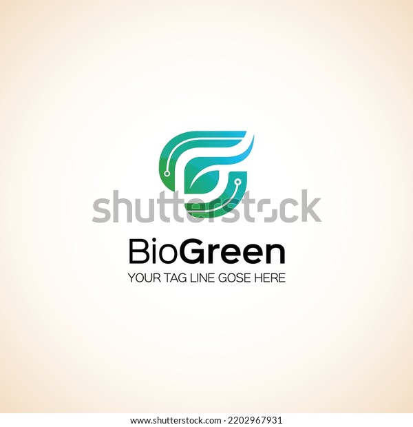 Bio Green Logo Template Good Logo Stock Vector (Royalty Free ...
