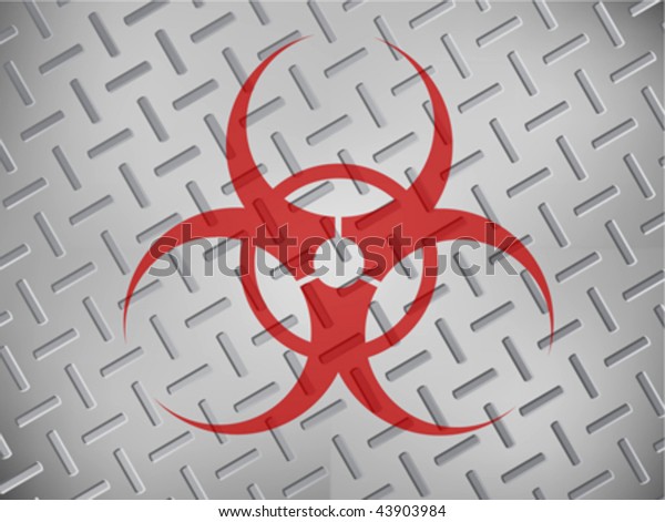 Bio Hazard Warning Illustrator 10 Version Stock Vector (Royalty Free ...