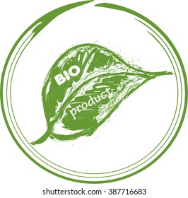 Bio Product Logo Symbol Stock Vector (Royalty Free) 387716683 ...