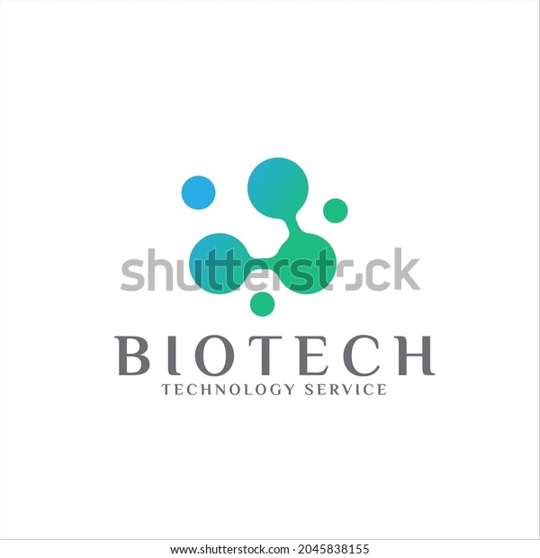Bio Tech Logo Designs Lab Research Stock Vector (Royalty Free ...
