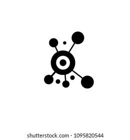 Bio Technology Dot Concept Logo Stock Vector (Royalty Free) 1095820544 ...