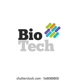 Biotech Logo Symbol Biotechnology Logotype Abstract Stock Illustration ...