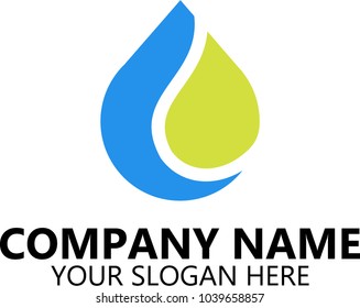 Bio Water Design Logo Vector Stock Vector (Royalty Free) 1039658857 ...