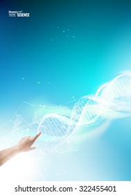 Biochemistry Infographics Design Science Vector Illustrtion Stock ...