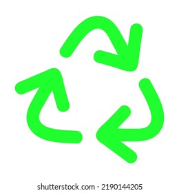 Biodegradable Waste Logo Reuse Arrow Eco Stock Vector (Royalty Free ...