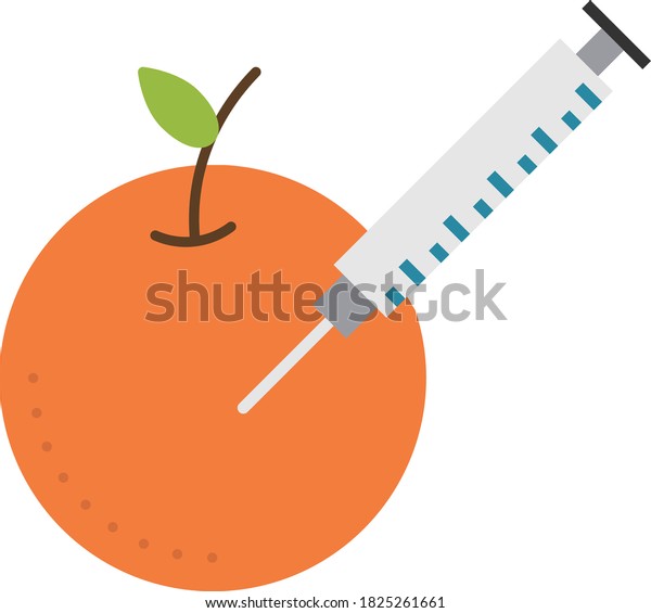 Bioengineered Foods Vector Icon Concept Design Stock Vector (Royalty ...