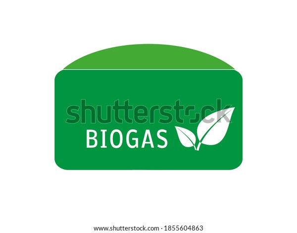 Biogas Plant Vector On White Background Stock Vector (Royalty Free ...