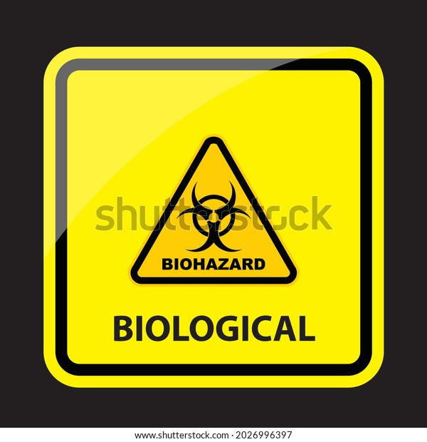Biological Sign Label Vector Stock Vector (Royalty Free) 2026996397 ...