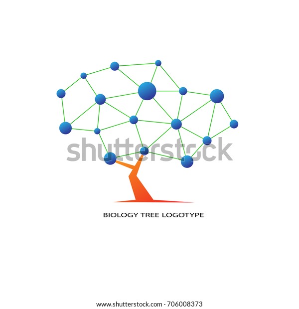 Biology Tree Logo Stock Vector (Royalty Free) 706008373 | Shutterstock
