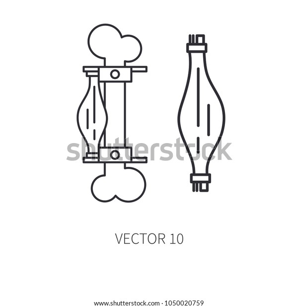 Bionic Muscle Prosthesis Line Icon Bionic Stock Vector (Royalty Free ...