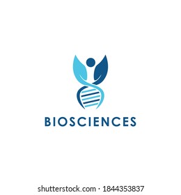 Biosciences Logo Vector Symbol Design Stock Vector (Royalty Free ...