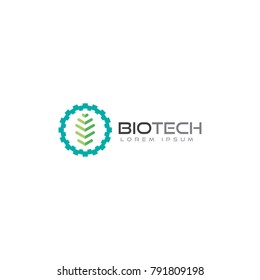Biotech Farm Vector Logo Stock Vector (Royalty Free) 791809198 ...