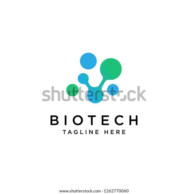 Biotech Logo Design Inspiration Vector Stock Vector (Royalty Free ...