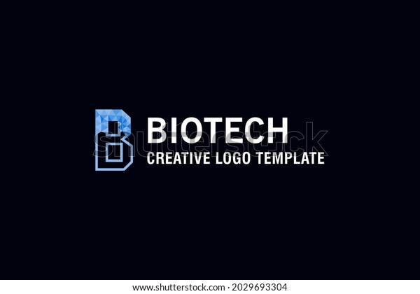 Biotech Logo Design Inspiration Vector Illustration Stock Vector ...