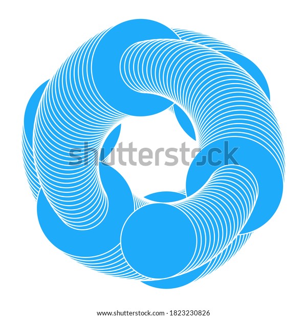 Biotech Medical Vector Symbol Concept Design Stock Vector (Royalty Free ...