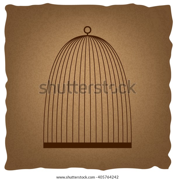Bird Cage Sign Stock Vector (Royalty Free) 405764242 | Shutterstock