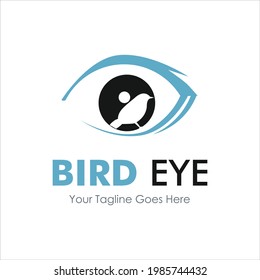 Bird Eye Logo Concept Design Template Stock Vector (Royalty Free ...