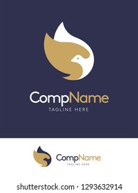 Bird Logo Sign Stock Vector (Royalty Free) 1293632914 | Shutterstock