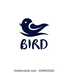 Word Bird Logo Design Stock Vector (Royalty Free) 1030125580 | Shutterstock