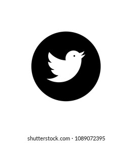 Bird White Icon Stock Vector (Royalty Free) 1089072395 | Shutterstock
