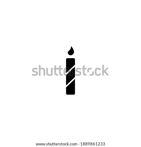 Birthday Candle Clipart Black And White | Free download on ClipArtMag