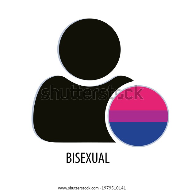 Bisexual Human Sexual Identity Concept Vector Stock Vector (Royalty ...