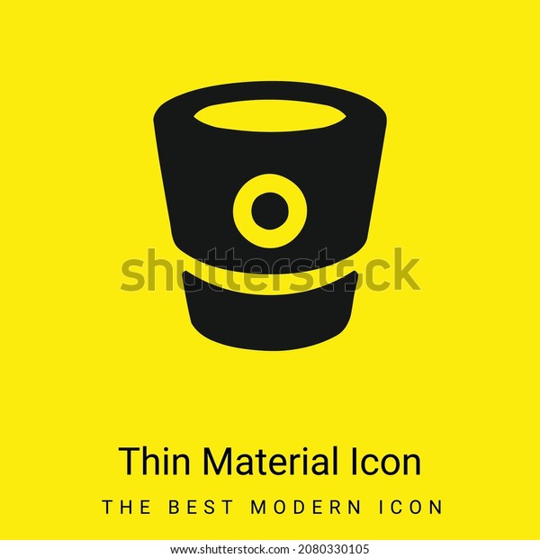Bitbucket Logo Minimal Bright Yellow Material Stock Vector (Royalty ...