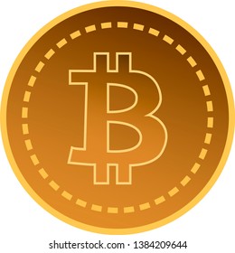 Bitcoin Symbol Bitcoin Currency Stock Vector (Royalty Free) 1384209644 | Shutterstock