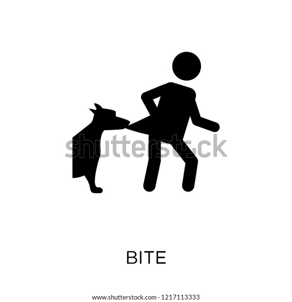 Bite Icon Bite Symbol Design Insurance Stock Vector (Royalty Free ...