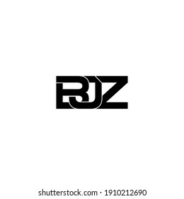 Bjz Letter Original Monogram Logo Design Stock Vector (Royalty Free ...