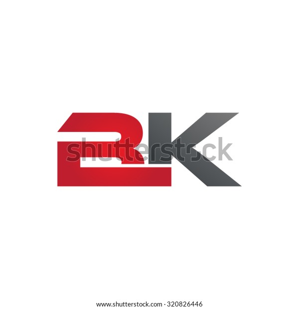 Bk Company Linked Letter Logo: vector de stock (libre de regalías ...