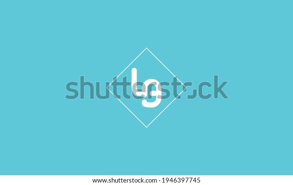 Bl Lb Cursive Letter Initial Logo Stock Vector (Royalty Free ...