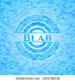 Beam Realistic Light Blue Emblem Mosaic: เวกเตอร์สต็อก (ปลอดค่า ...