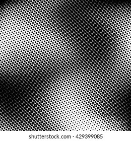 Diagonal Halftone Mesh Seamless Pattern Abstract Stock Vector (Royalty ...