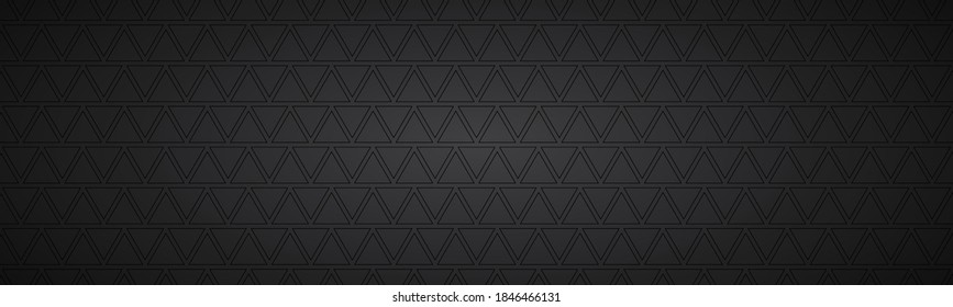 Black Abstract Header Rectangles Modern Vector Stock Vector (Royalty ...