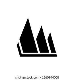 Black Abstract Logo Design Template Isolated Stock Vector (Royalty Free ...