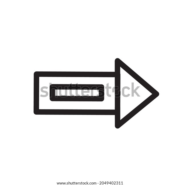 Black Arrow Icon Set Vector Illustration Stock Vector (Royalty Free ...