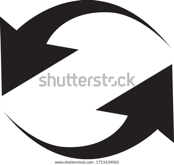 Black Arrows Circular Motion Arrow Combinations 库存矢量图（免版税）1711634065 ...