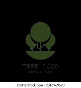 Black Background Green Logo Design Vector Stock Vector (Royalty Free ...