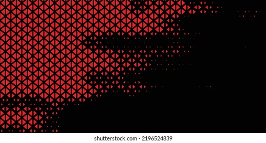 Black Background Red Triangle Stock Vector (Royalty Free) 2196524839 ...