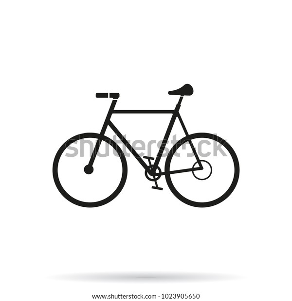 Black Bicycle Icon Stock Vector (Royalty Free) 1023905650 | Shutterstock
