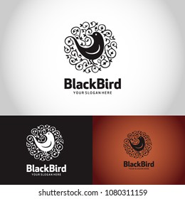 Black Birds Logo Stock Vector (Royalty Free) 1080311159 | Shutterstock