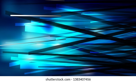 Black Blue Asymmetric Random Lines Background Stock Vector (Royalty ...