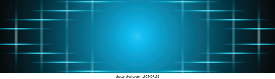 Black Blue Neon Light Pattern Vector Stock Vector (Royalty Free ...
