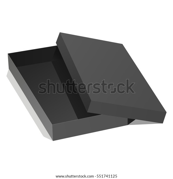 Black Box Cover Isolated On White: เวกเตอร์สต็อก (ปลอดค่าลิขสิทธิ์ ...