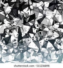 Black Break Mosaic Background Creative Design Stock Vector (Royalty ...