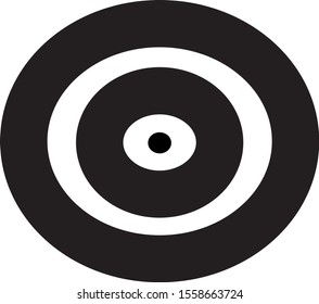 Black Circle Logo Symbol Stock Vector (Royalty Free) 1558663724 ...